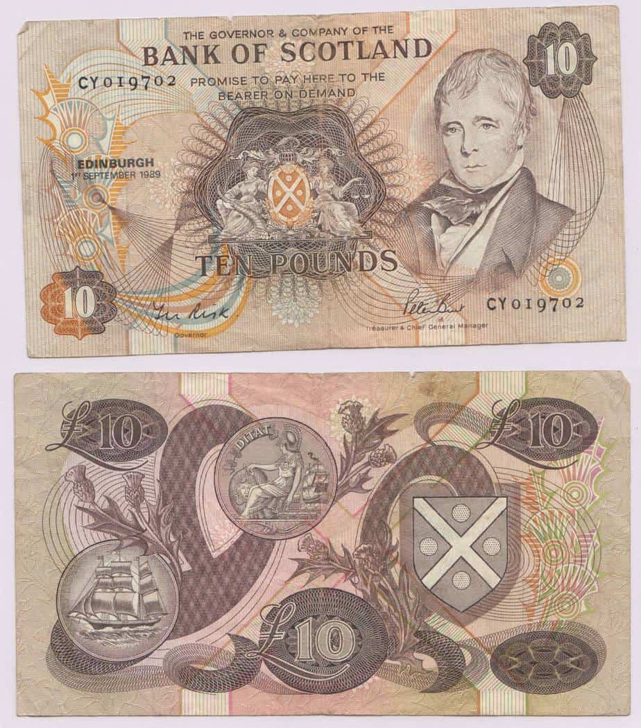 Scotland 10 Pound - CoinStamp.in
